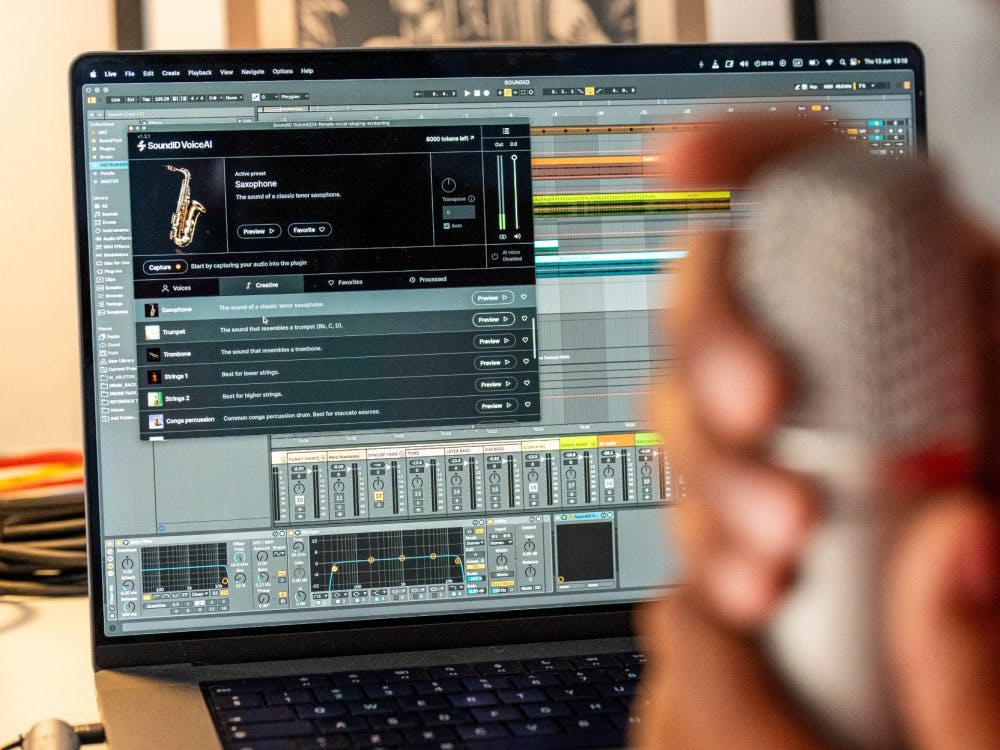 What types of instrument sounds can be created from vocals ...